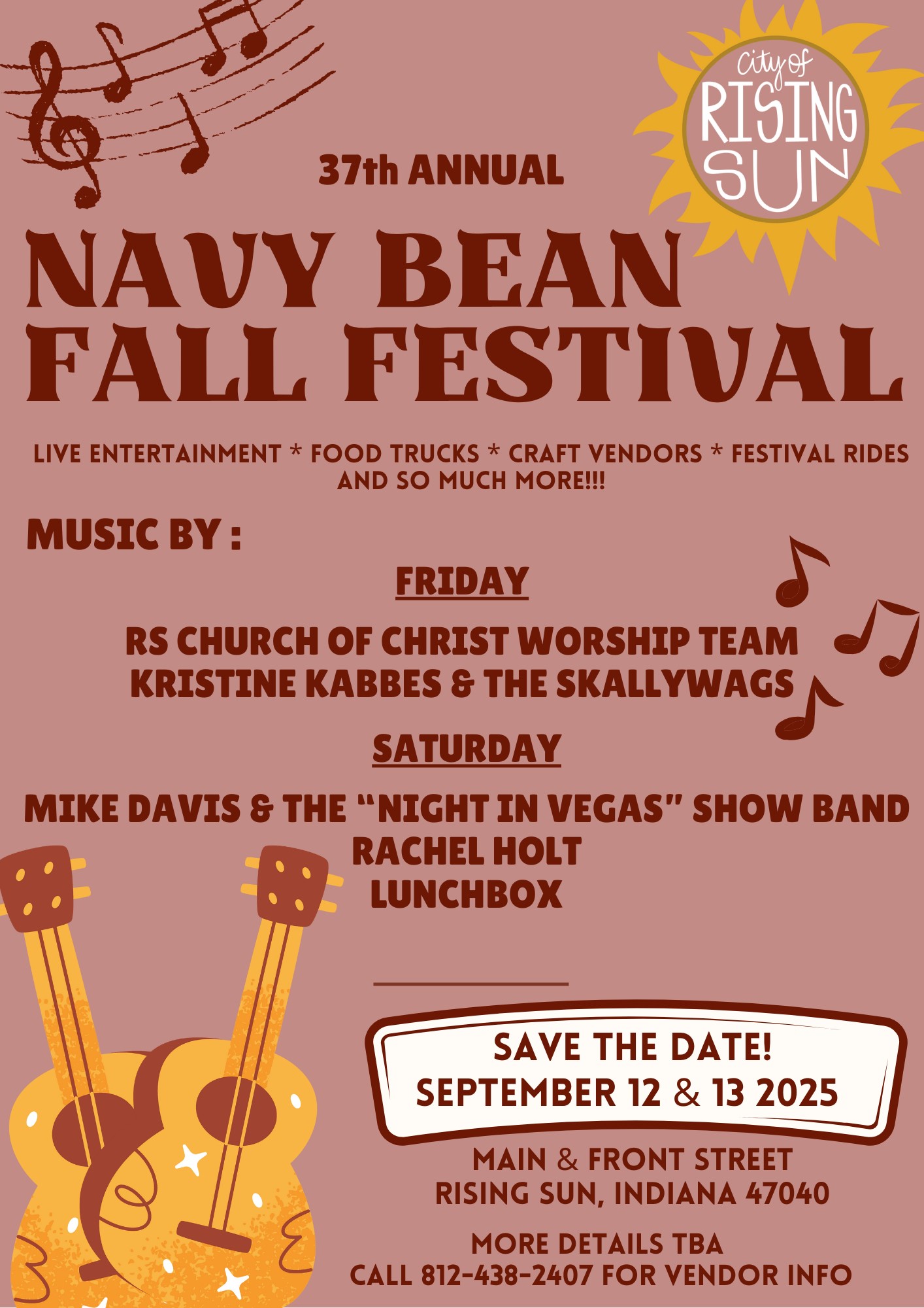2025 Navy Bean Fall Festival – City of Rising Sun