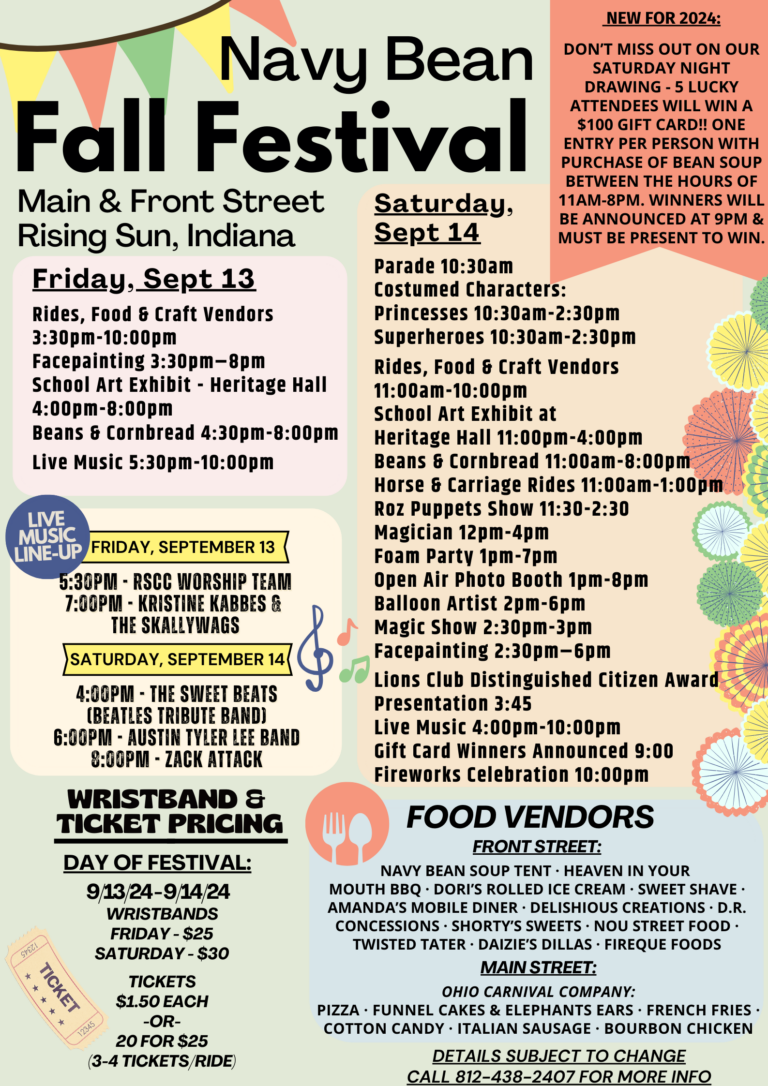 News – City of Rising Sun, Indiana